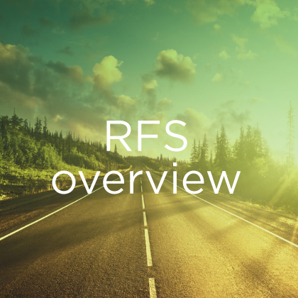 RINs, RFS Program and the State of the Industry